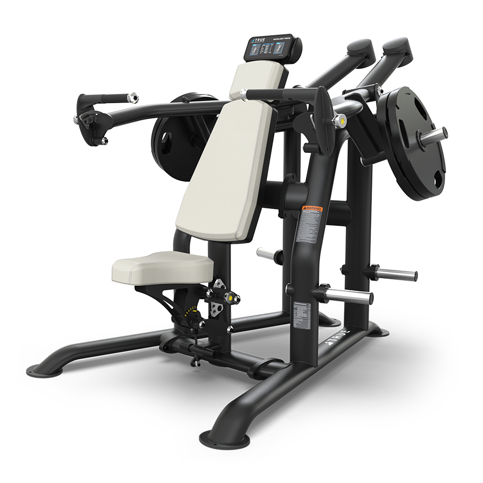 True Fitness Palladium Plate Loaded Shoulder Press — Leisure Concepts ...