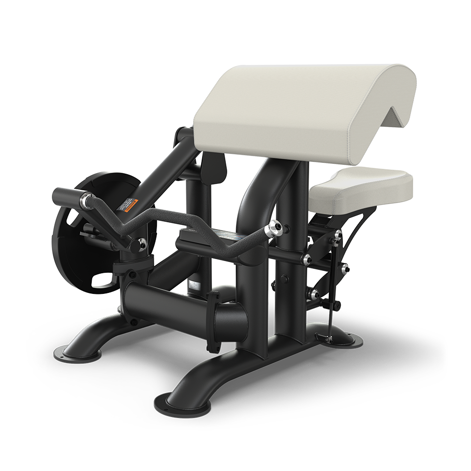 True Fitness Palladium Plate Loaded Biceps Curl — Leisure Concepts ...