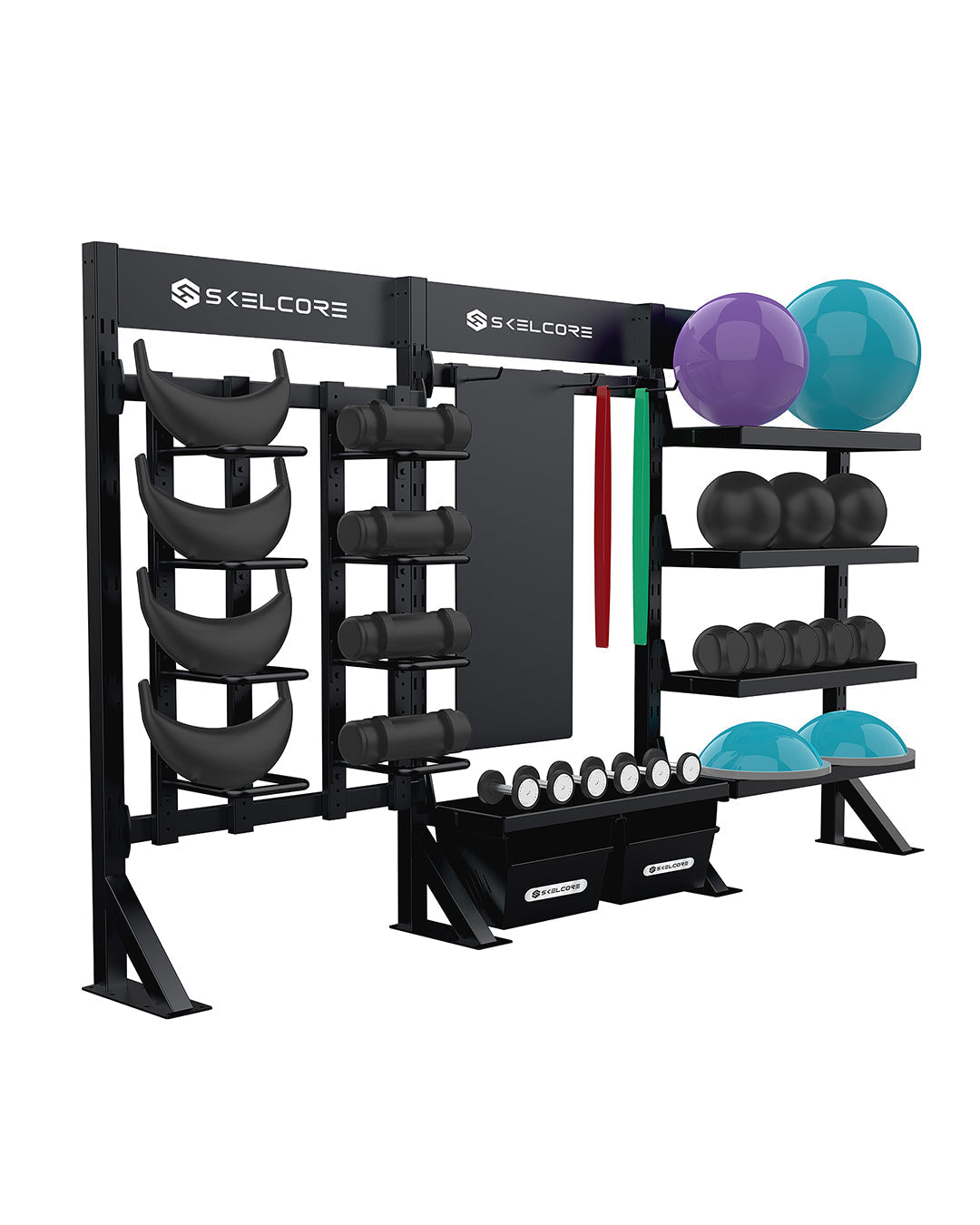 Skelcore Triple Multi Accessory Storage Rack – Leisure Concepts Corporate